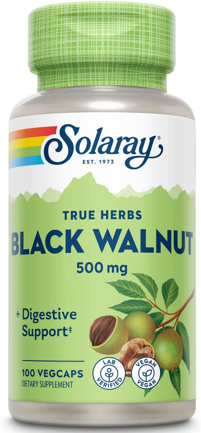 Black Walnut 500 mg 100 VegCaps – Nutracore
