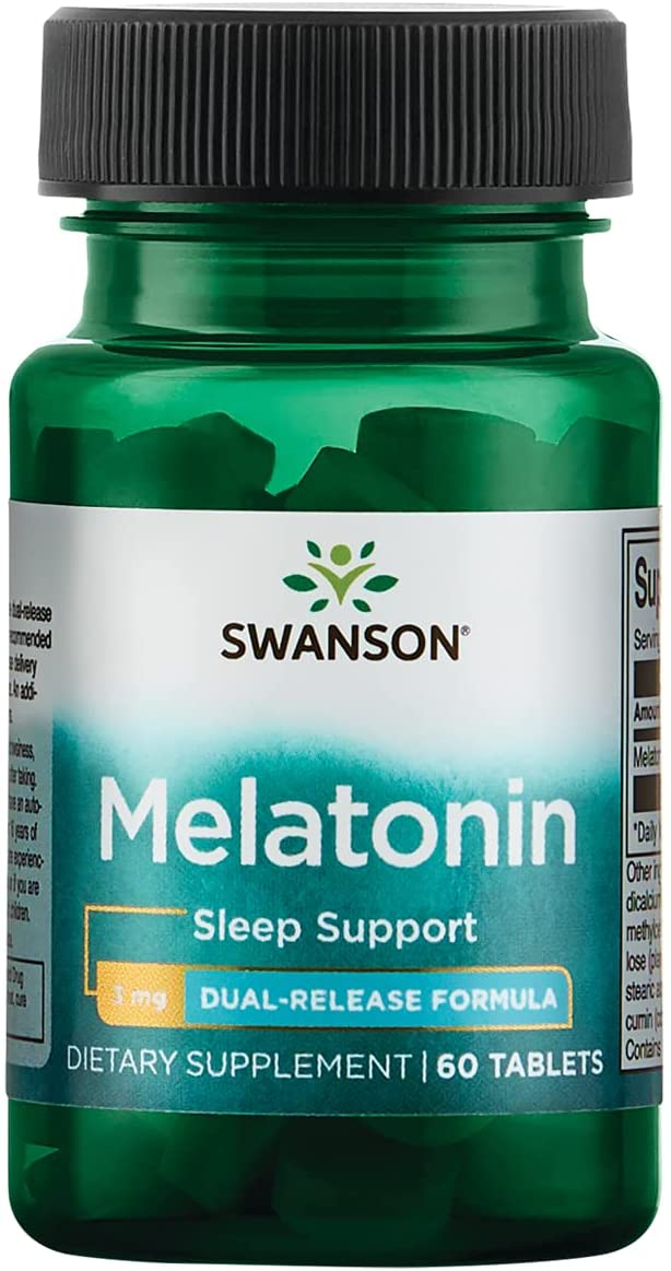 Melatonin - Dual-Release Formula 3 mg 60 Tabs – Nutracore
